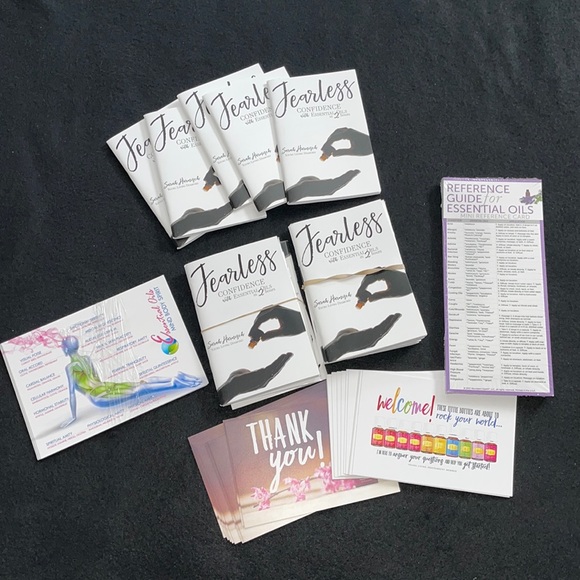 Young Living | Other | Essential Oils Thank You Cards Fearless Guide ...